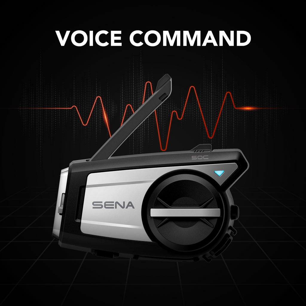 Sena 50C Motorcycle Communication & 4K Camera System – SENA Europe GmbH